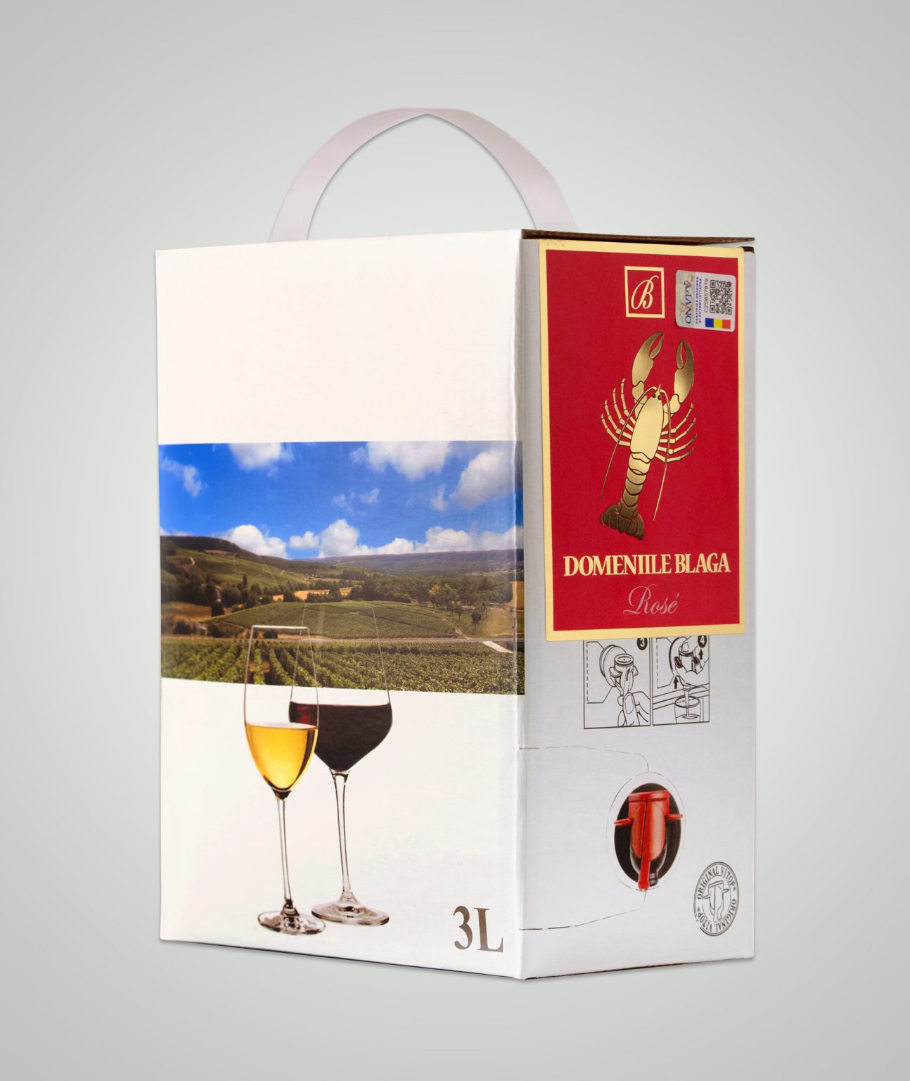 BIB Rose - Bag in Box Cabernet Sauvignon Rose DS 2023 3L